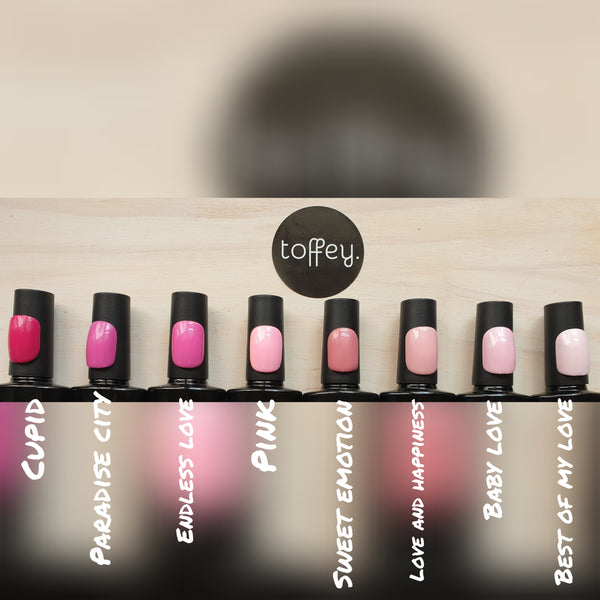 Main colour collection 50 colours – toffey